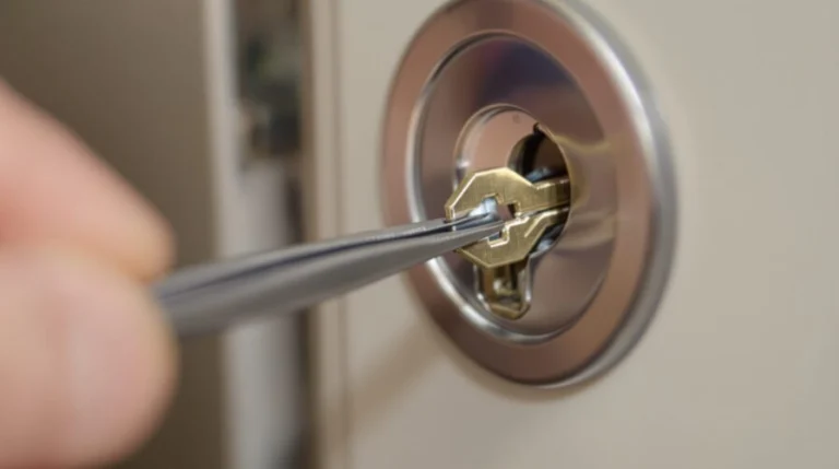 Clé Qui Coince Dans La Serrure